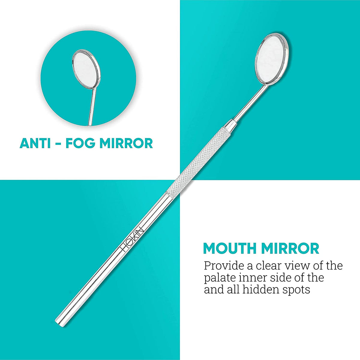 HOKIN Plaque Remover Teeth Cleaning Tool 3 Pcs Dental Care Kit Tooth f ...